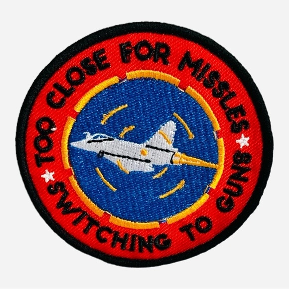 U.S. Army | Accessories | Badge Too Close For Missiles Tactical Tomcat ...
